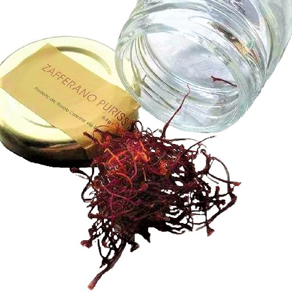 Pure saffron in stigmas: Italian handcrafted products - Ghiottoitaly
